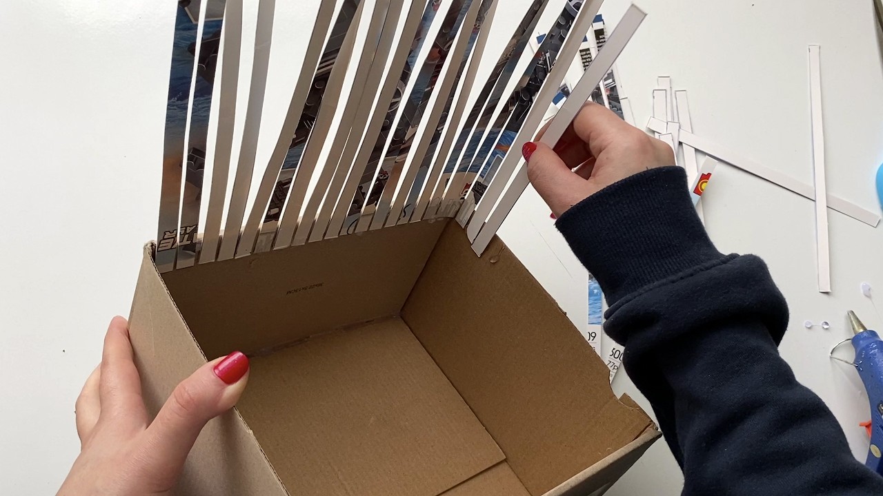 DIY 😘 Interesting idea of recycling cardboard boxes | 🌿 Storage box ...
