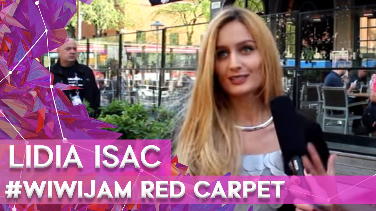 Lidia Isac at the Wiwi Jam red carpet in Stockholm - interview ...