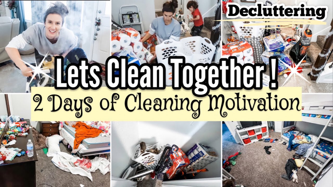 LETS CLEAN TOGETHER! | SPEED CLEANING + DECLUTTERING | REAL LIFE ...