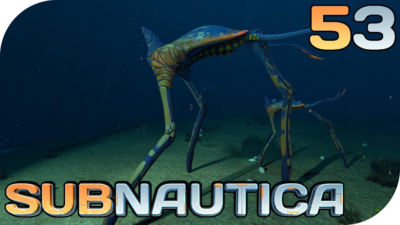 SUBNAUTICA #53 - Sea Treader Kothaufen! :D || Let's Play Subnautica ...