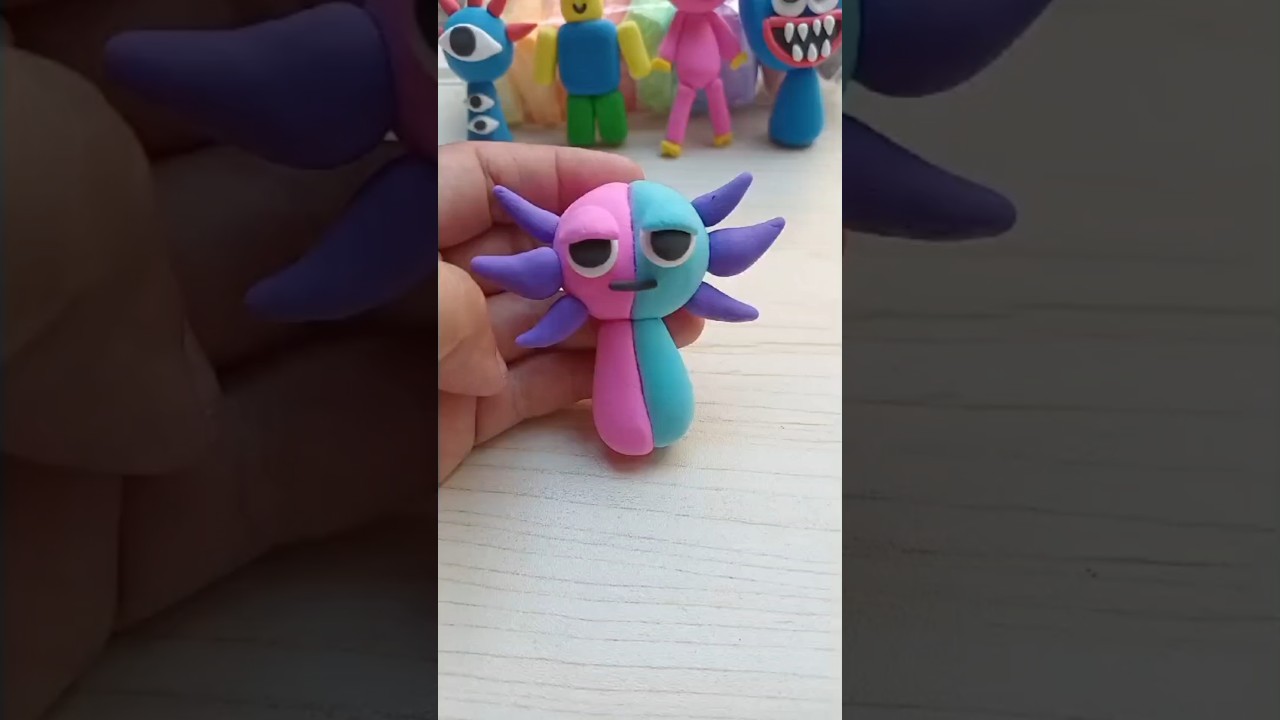 diy semi hemi sprunki clay #diy #clay #sprunki #shorts - YouTube