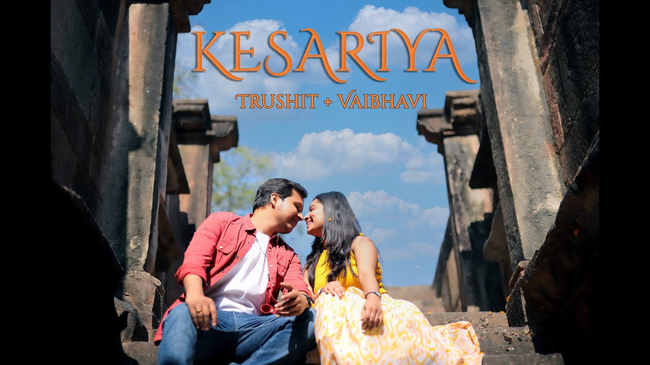 KESARIYA SONG || TRUSHIT + VAIBHAVI || - YouTube