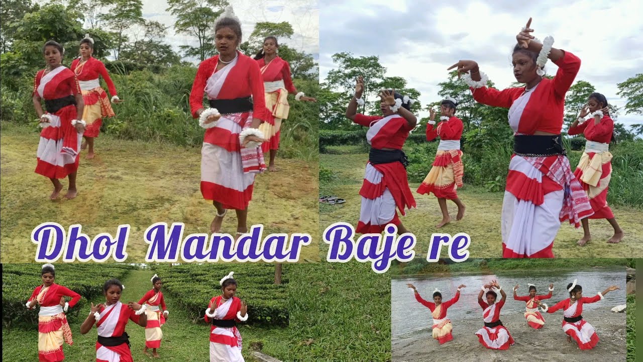 Dhol Mandar Baje Re || Nagpuri Folk Dance || Dance By- Premika tigga ...