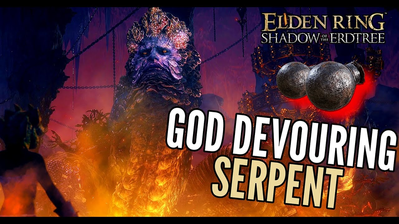 Easy way to beat | God Devouring Serpent - YouTube