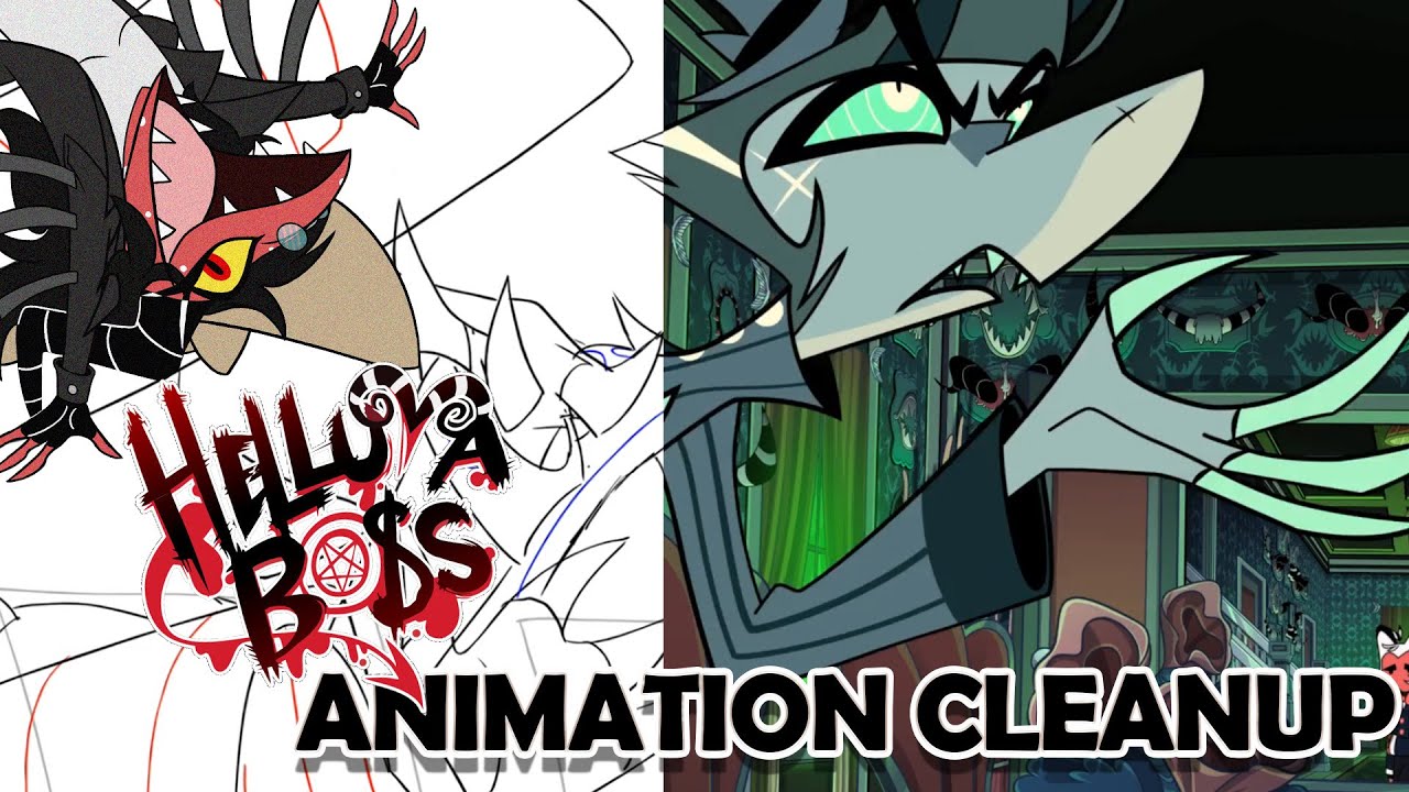 HELLUVA BOSS ANIMATION CLEANUP // S2: EP3 EXES AND OOHS - YouTube