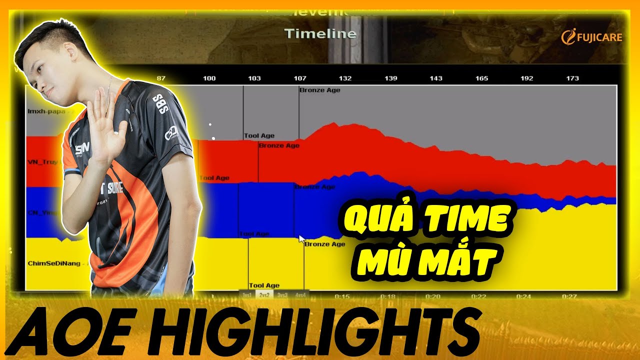 Nhìn timeline phát biết ai là người CÂN MAP luôn | AoE Highlights - YouTube