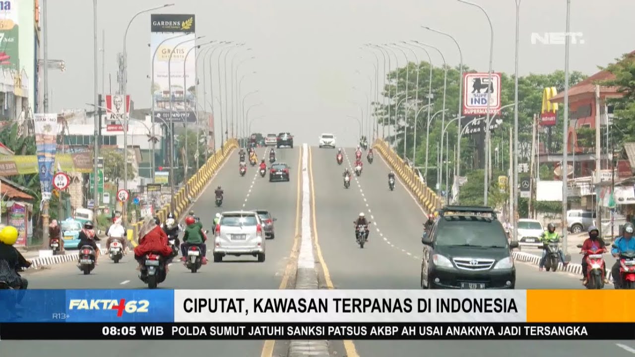 Ciputat Tercatat Jadi Kawasan Terpanas di Indonesia - FAKTA+62 - YouTube