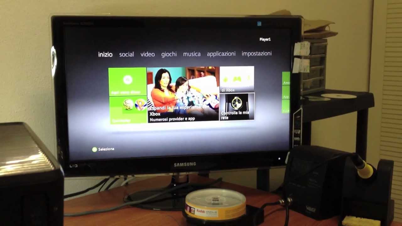 [WwW.DiGiTaLAnGeL.iT] 360SQUIRT 1.2 BGA RGH + Dual Boot on XBOX360 SLIM ...