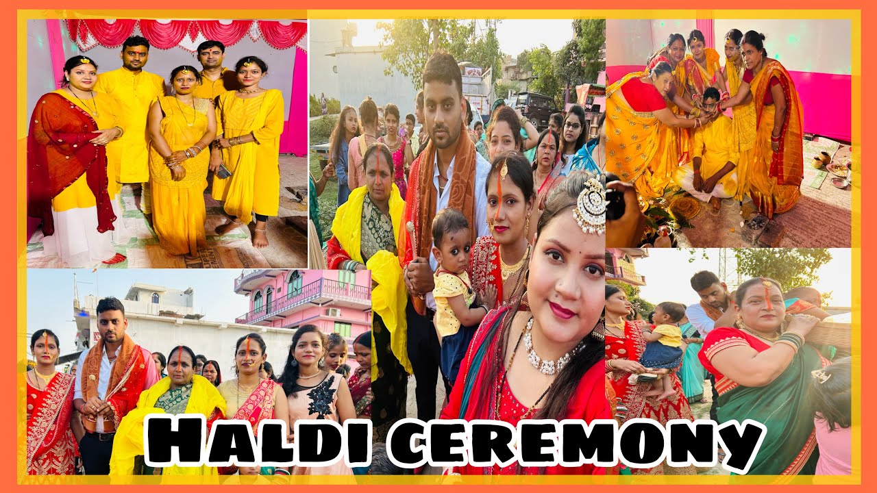 HALDI ! MATKOR ! PATNA ! BIHAR ! WEDDING RITUALS! - YouTube