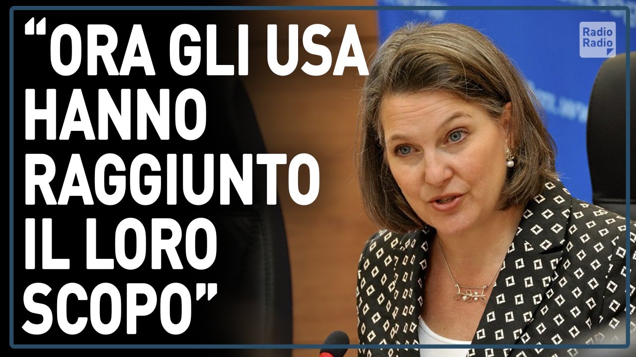 VICTORIA NULAND SI DIMETTE; È ROTTURA TRA GERMANIA E RUSSIA IL COMMENTO ...