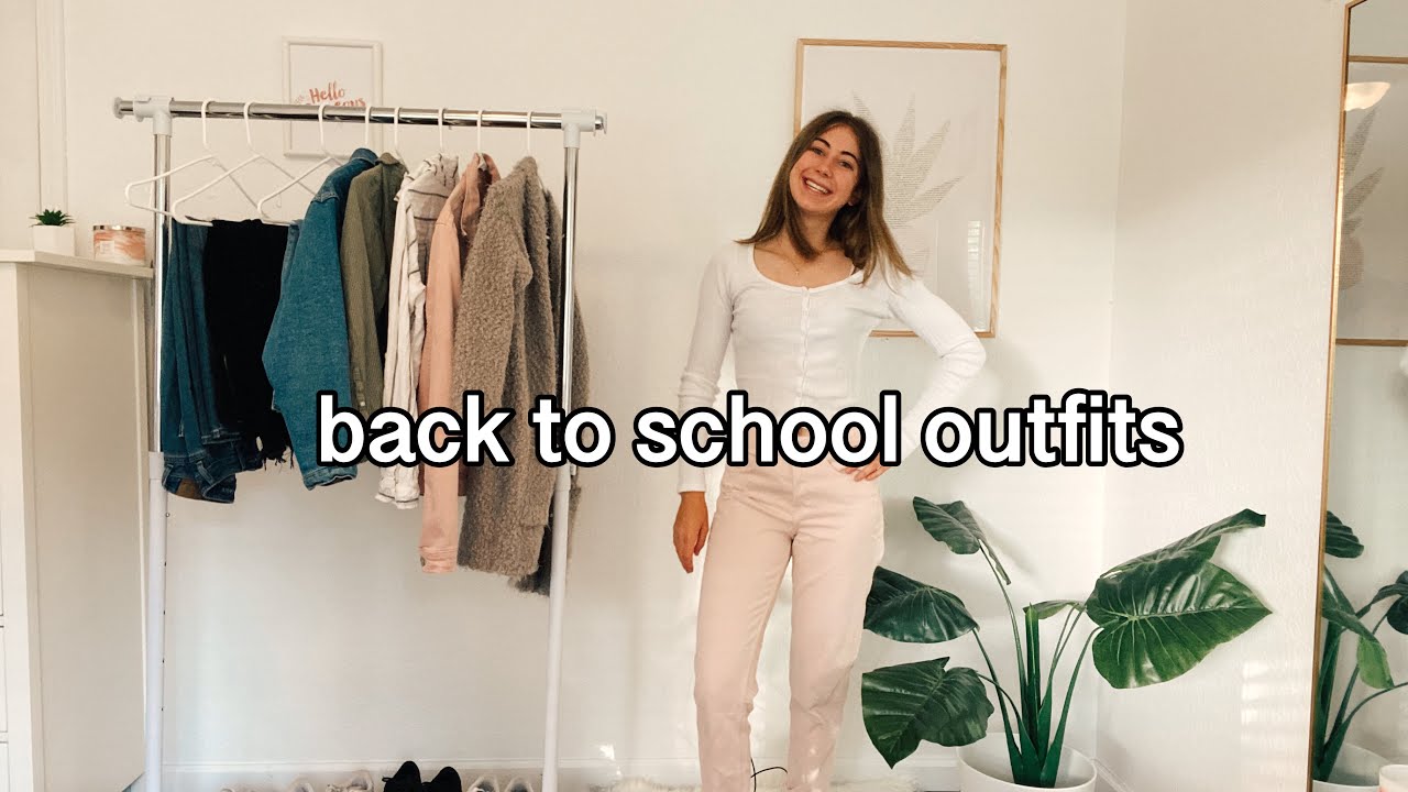 CASUAL BACK TO SCHOOL OUTFITS that are DRESS CODE approved - YouTube