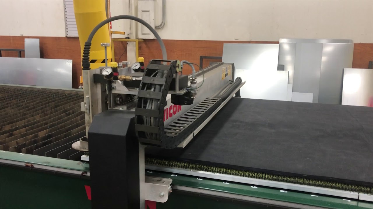 Vicon DL520 Combination Plasma & Liner Cutting System - YouTube