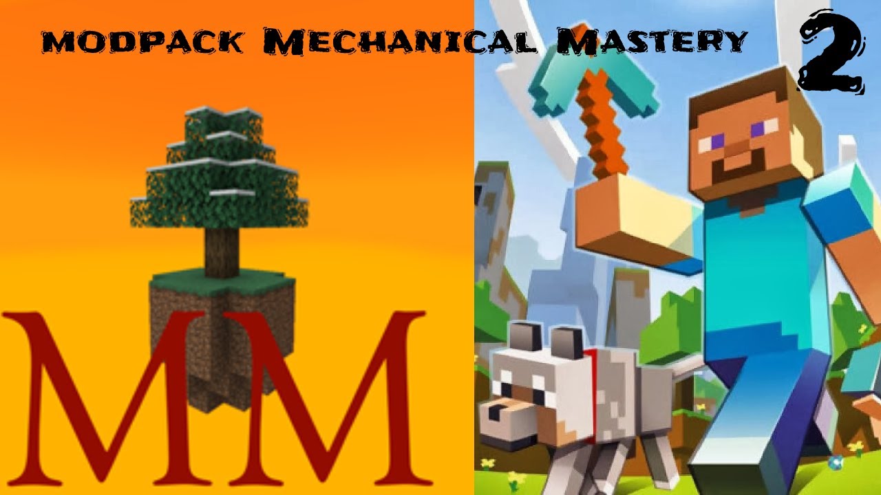 Minezinho com modpack Mechanical Mastery LIVE 2 - YouTube