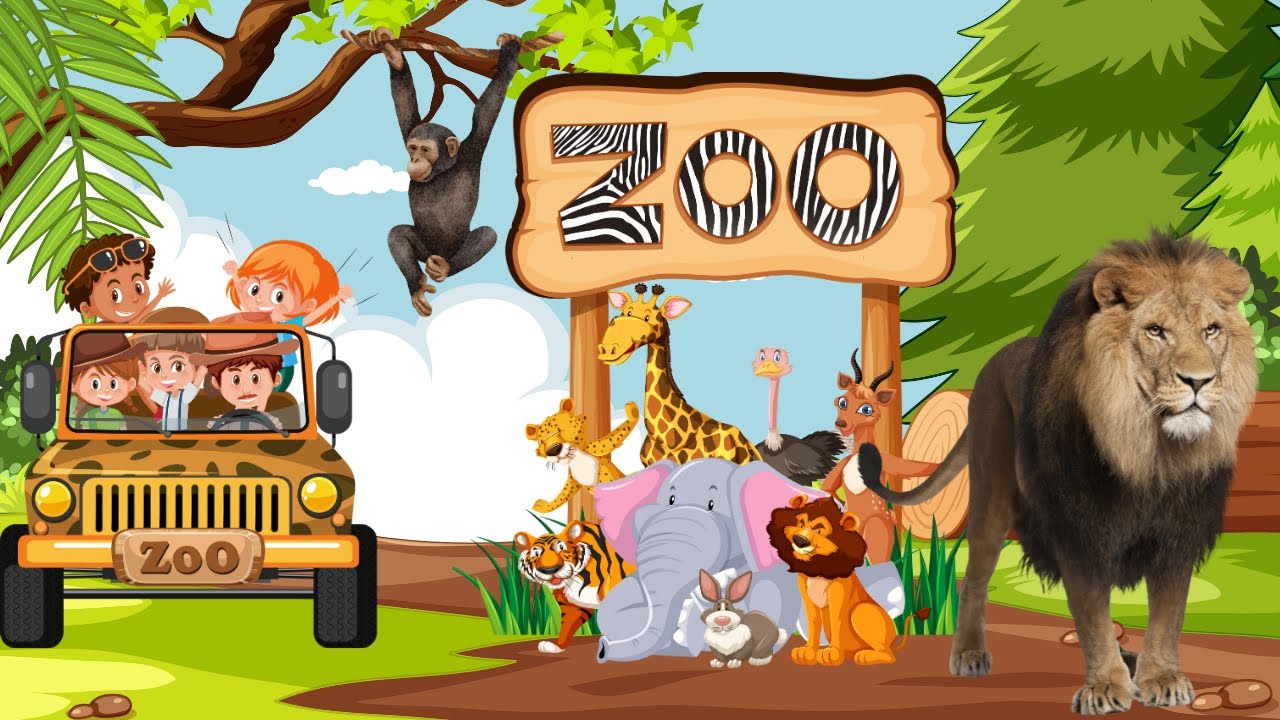 Learn About Zoo Animals | Zoo Adventure | Zoo Animals Fun Facts & Quiz ...