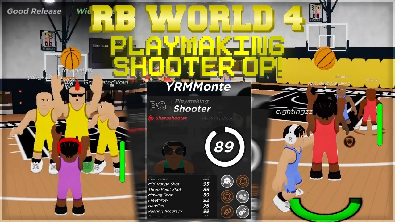 This PG Playmaking Shooter Can Do EVERYTHING in RB WORLD 4 - RBW4 Build ...