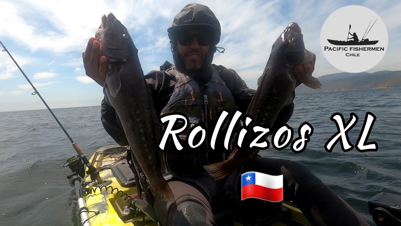 Rollizos XL !! Pesca en Kayak - PAPUDO - Chile. - YouTube