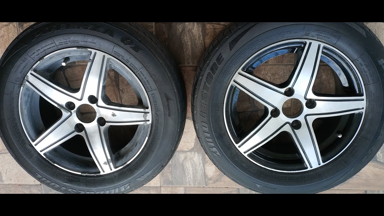 Restaurando los rines del Lancer. - YouTube