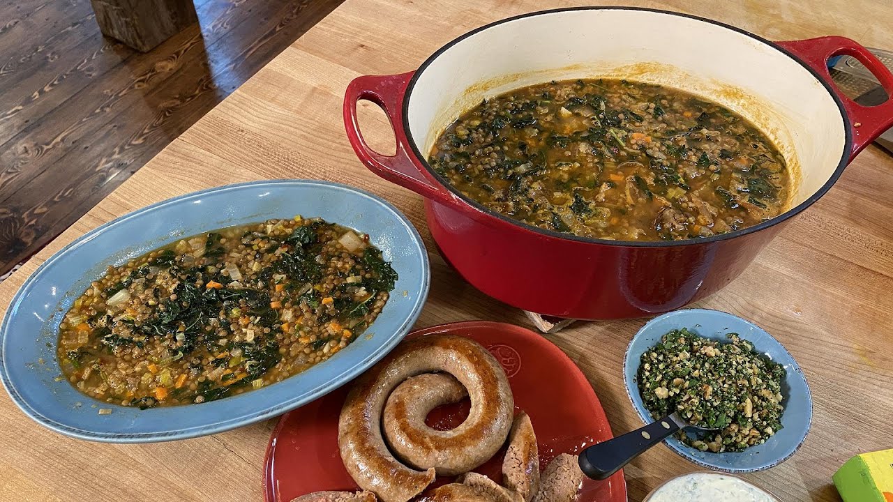 How To Make Rachael Ray's Lentil Soup - YouTube