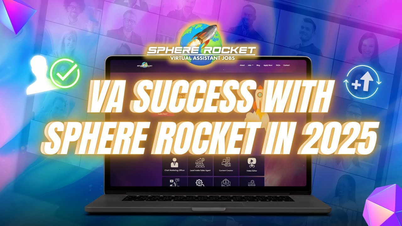 SUCCEED AS A VIRTUAL ASSISTANT AT SPHERE ROCKET JOBS - YouTube