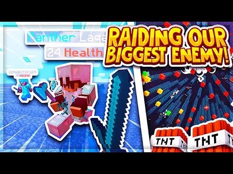 RAIDING OUR BIGGEST ENEMIES WHILE THEY'RE ONLINE... | Minecraft ...