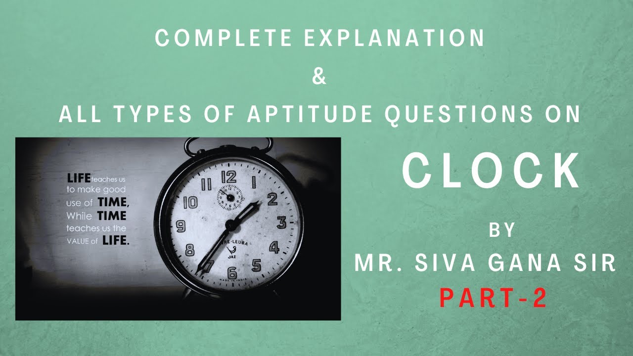 A COMPLETE EXPLANATION ON CLOCK-PART 2 | SOLUTIONS PREVIOUS PLACEMENT ...