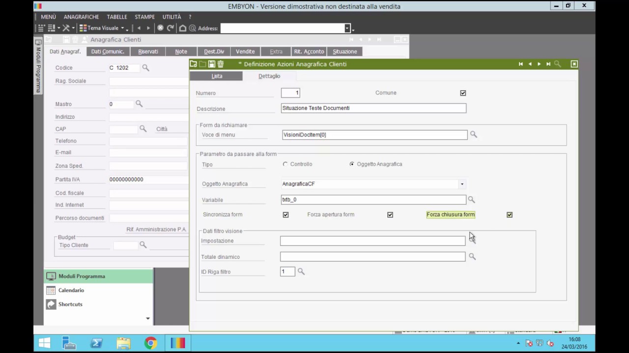 Embyon il gestionale Salva Tempo - YouTube