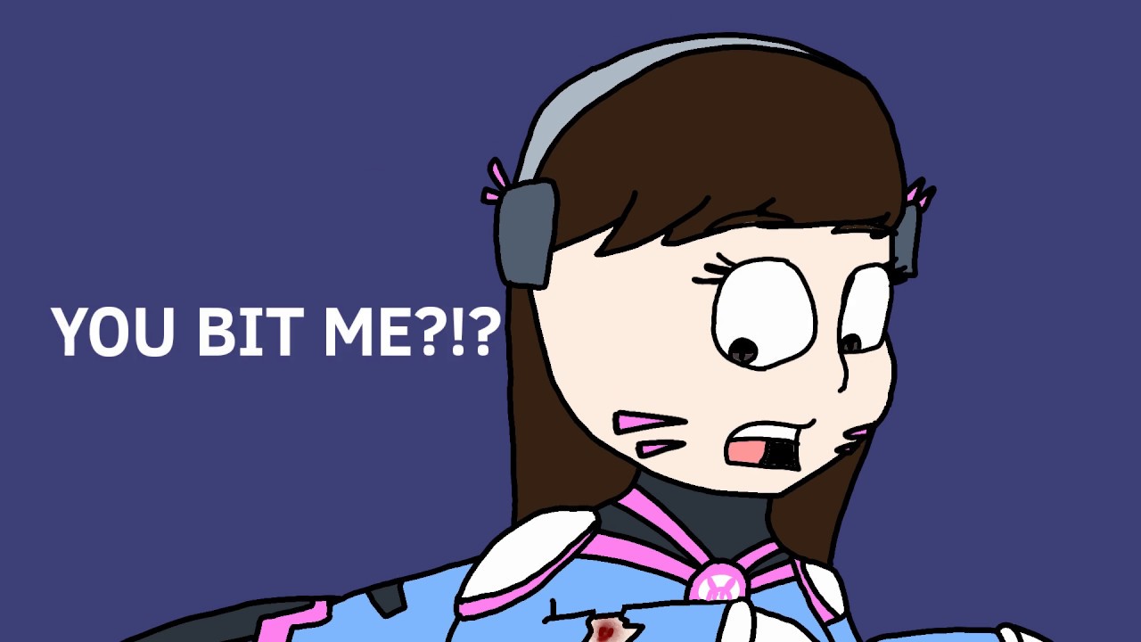 Mei turns D.va into a Werewolf! "Overwatch" (part 2) - YouTube