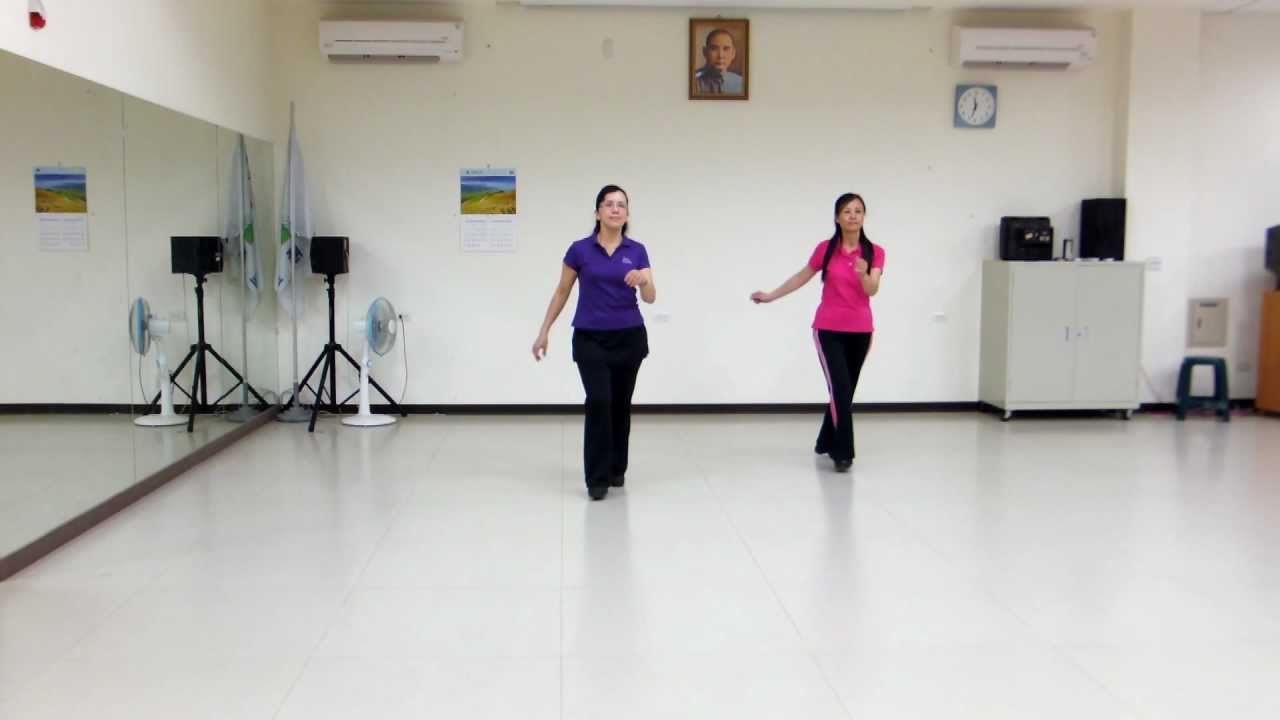 Easy Rumba ( 今晚給我你的心 ) - Line Dance - YouTube