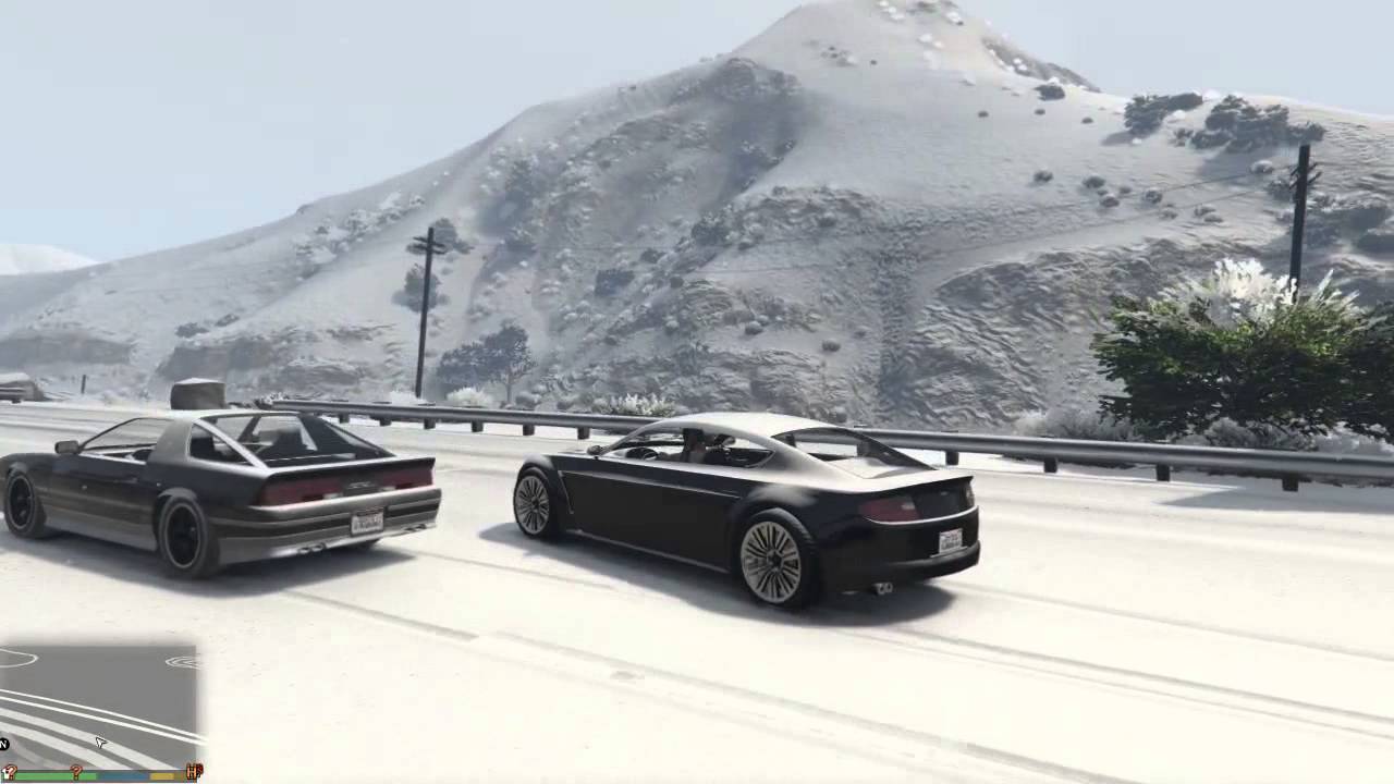 Snow Mod - GTA V PC - YouTube