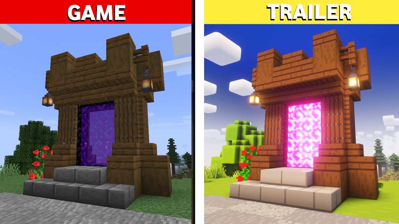 Making Minecraft Look Like The Trailer - YouTube