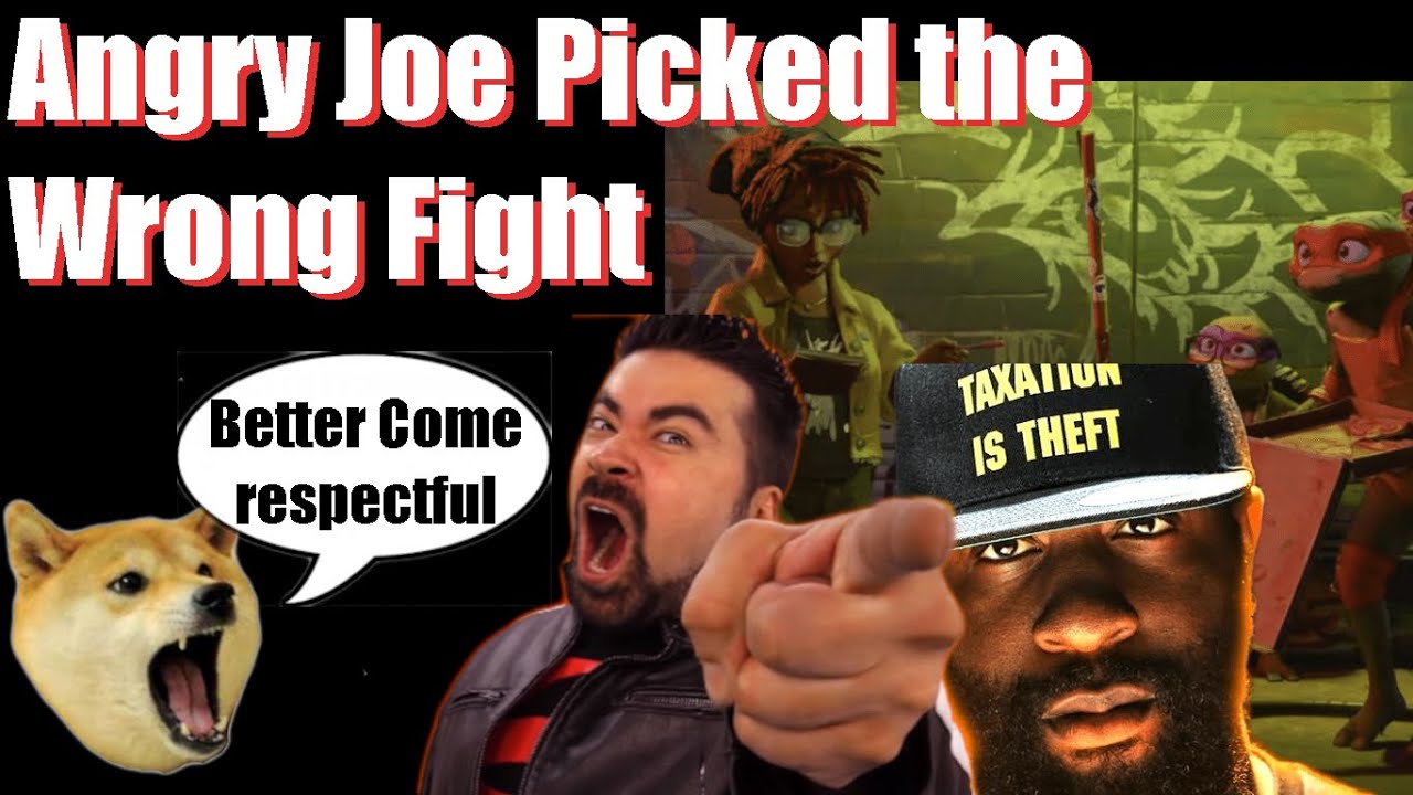 Angry Joe Picks The Wrong Fight over #tmnt - YouTube