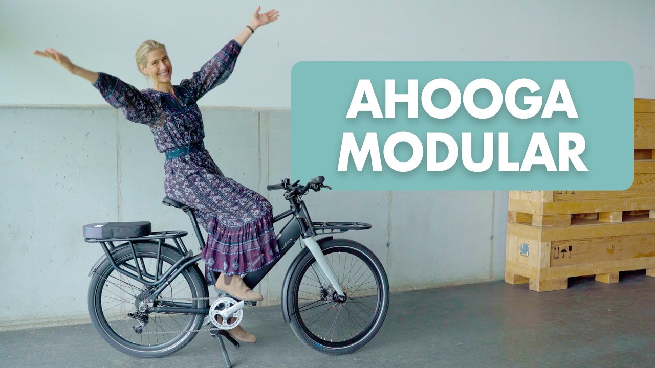 AHOOGA E-BIKE MODULAR - YouTube