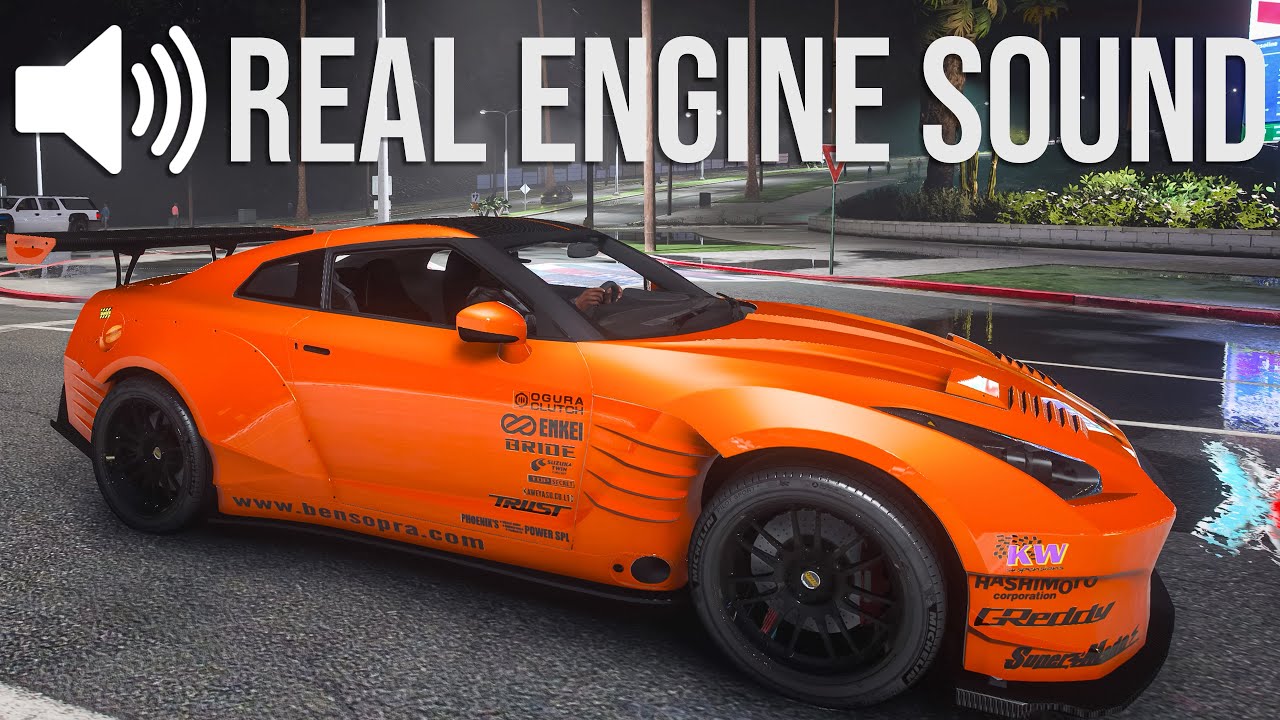 GTA 5 Ben Sopra's Nissan GT-R (R35) [Add-On] + Realistic Engine Sound ...