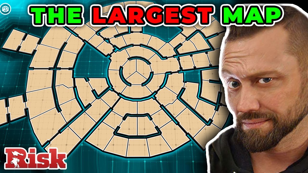 Doing An Experiment On The Largest Map In Risk! - YouTube