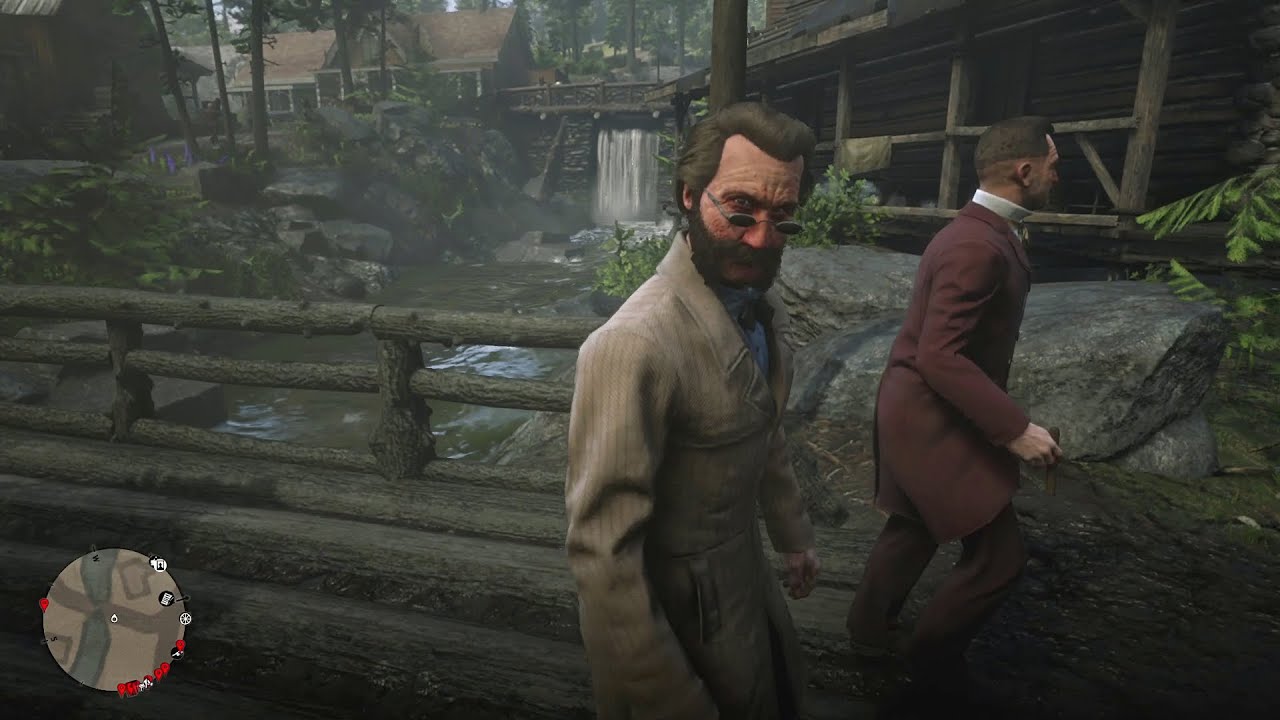 RDR2 - The richest NPC in Strawberry, with a unique letter - YouTube
