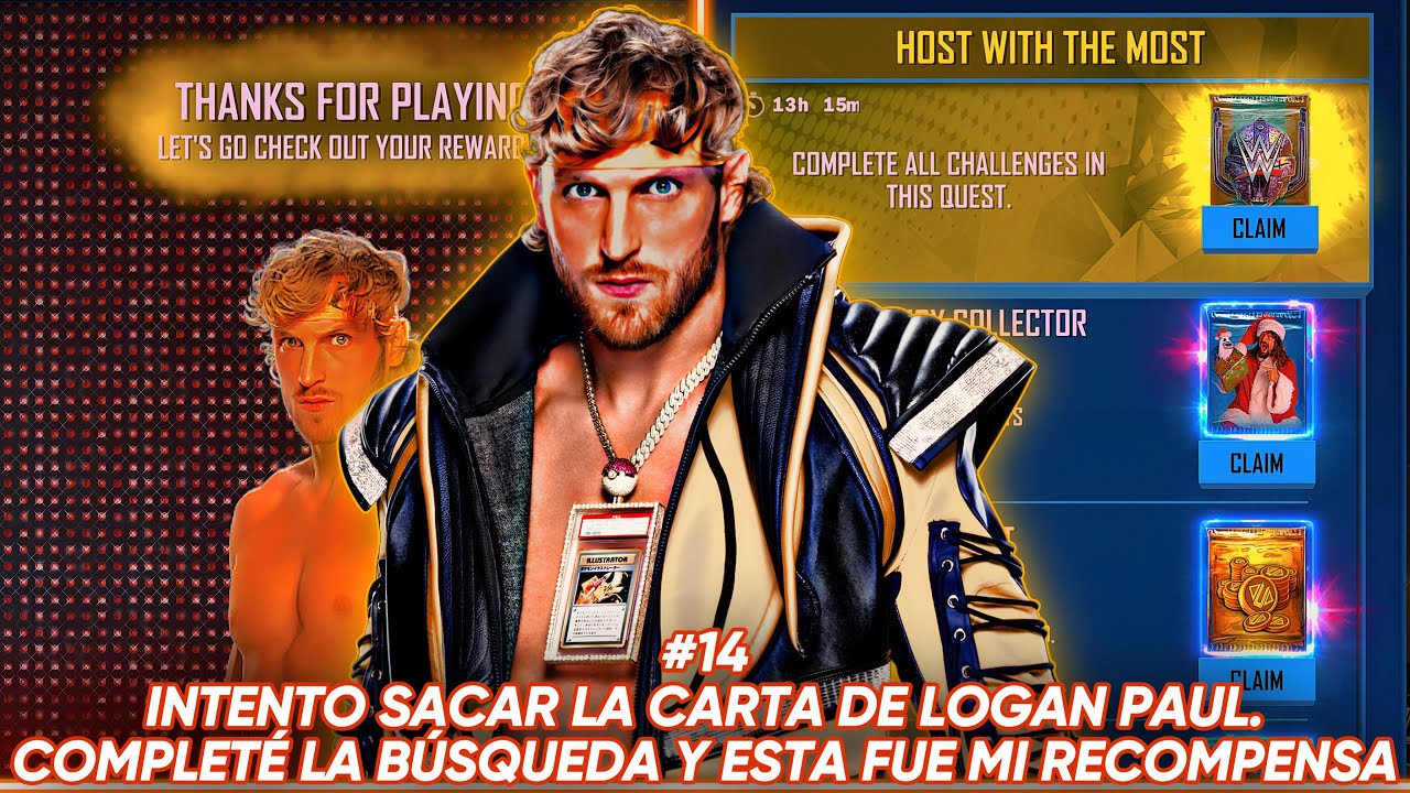 WWE SUPERCARD #14 PACK OPENING INTENTÓ SACAR LA CARTA DE LOGAN PAUL Y ...