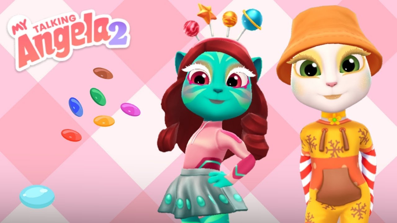 My Talking Angela 2 New Stylish outfit Gameplay Episode 21 - YouTube