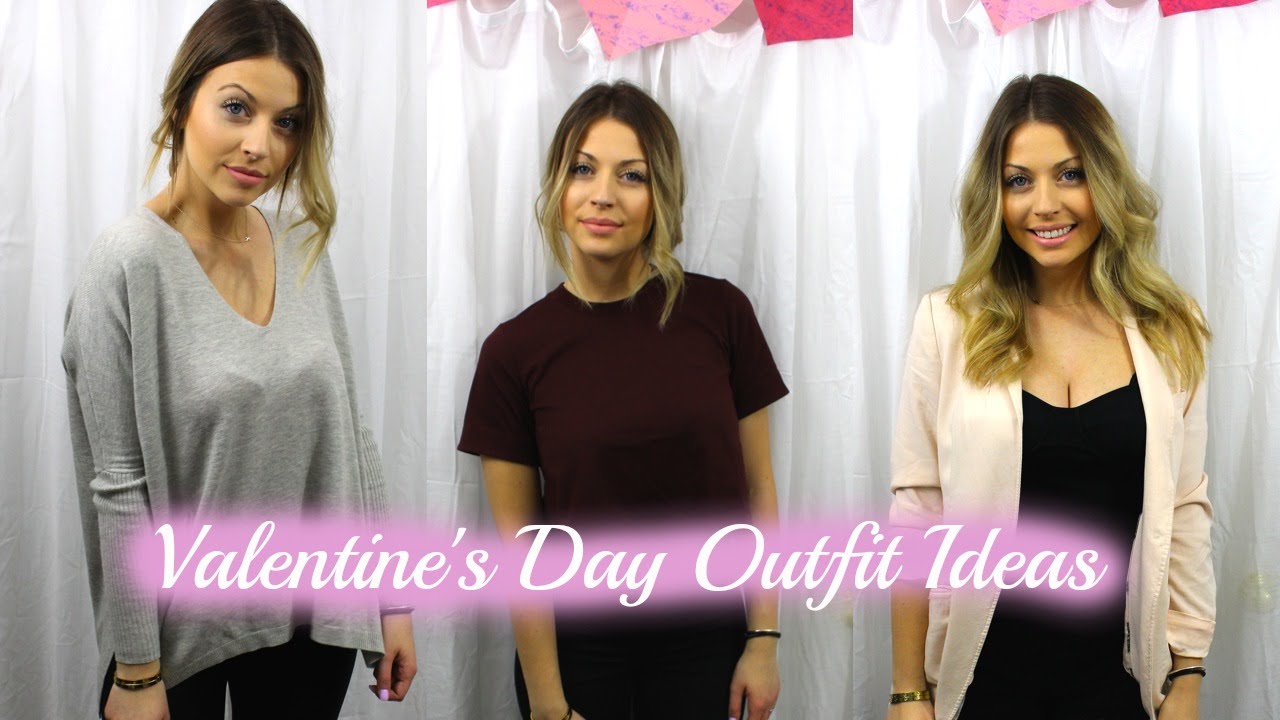 Valentine's Day Lookbook || 6 Outfit Ideas - YouTube