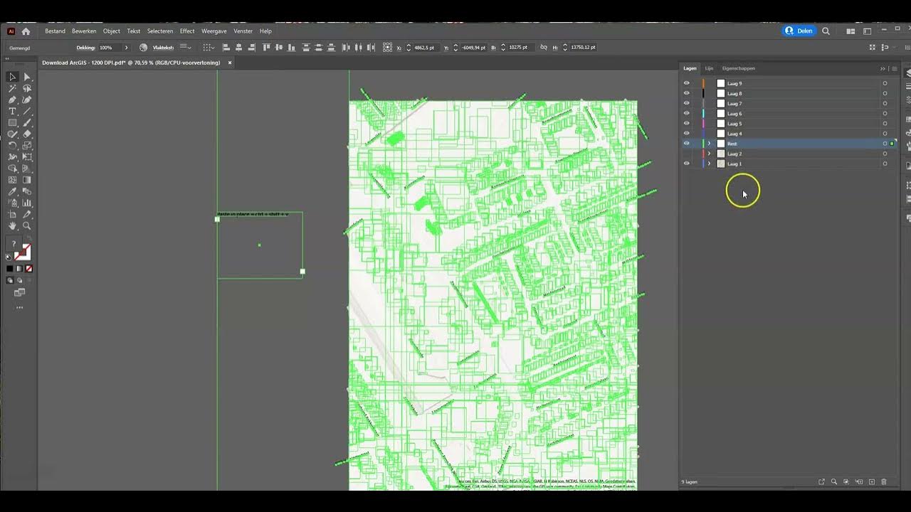 Tutorial from ArcGIS to Illustrator - YouTube