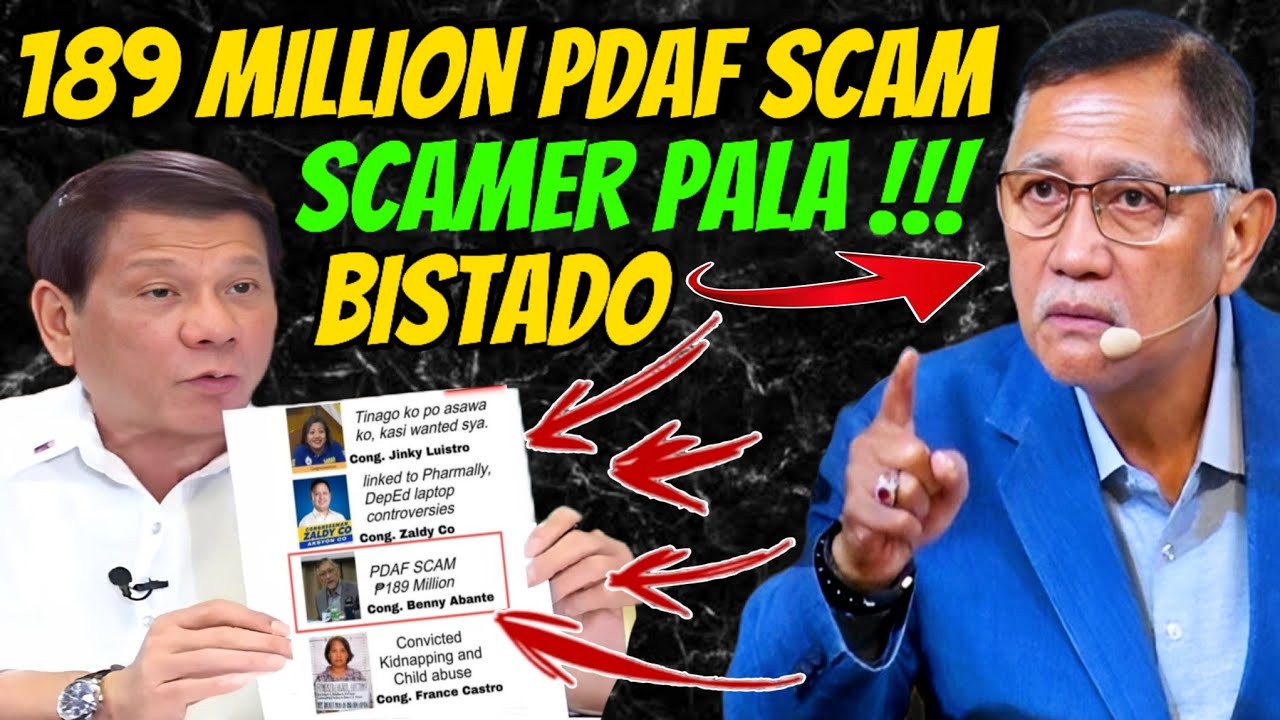 NAKAKAHIYA ITO BENNY ABANTE B!STADO SA 189 MILLION SCAM ️ - YouTube