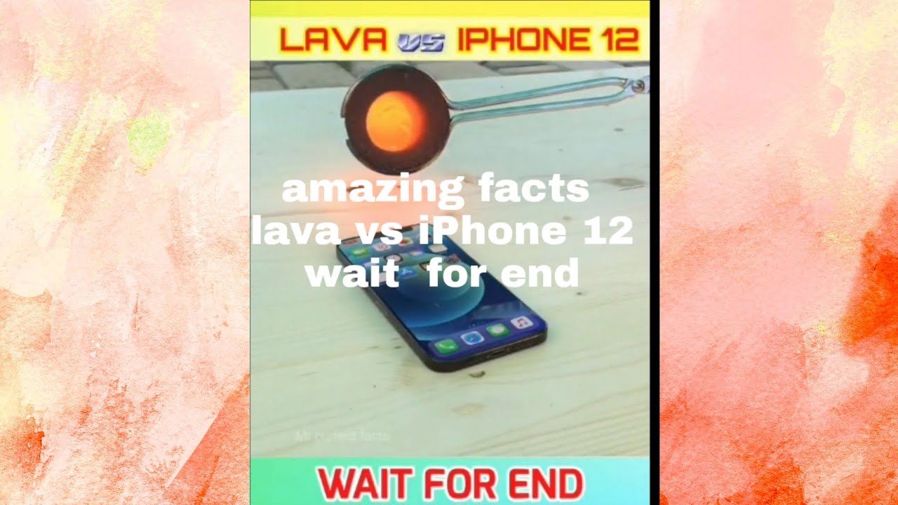 amazing facts lava vs iphone 12 - YouTube