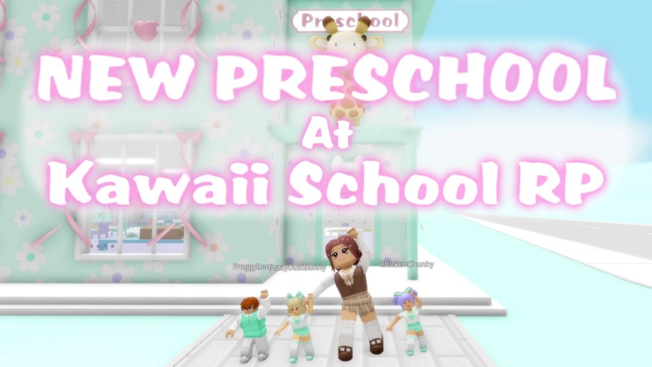 🔔PRESCHOOL at Kawaii School RP 🔔 Trailer (On Roblox) - YouTube