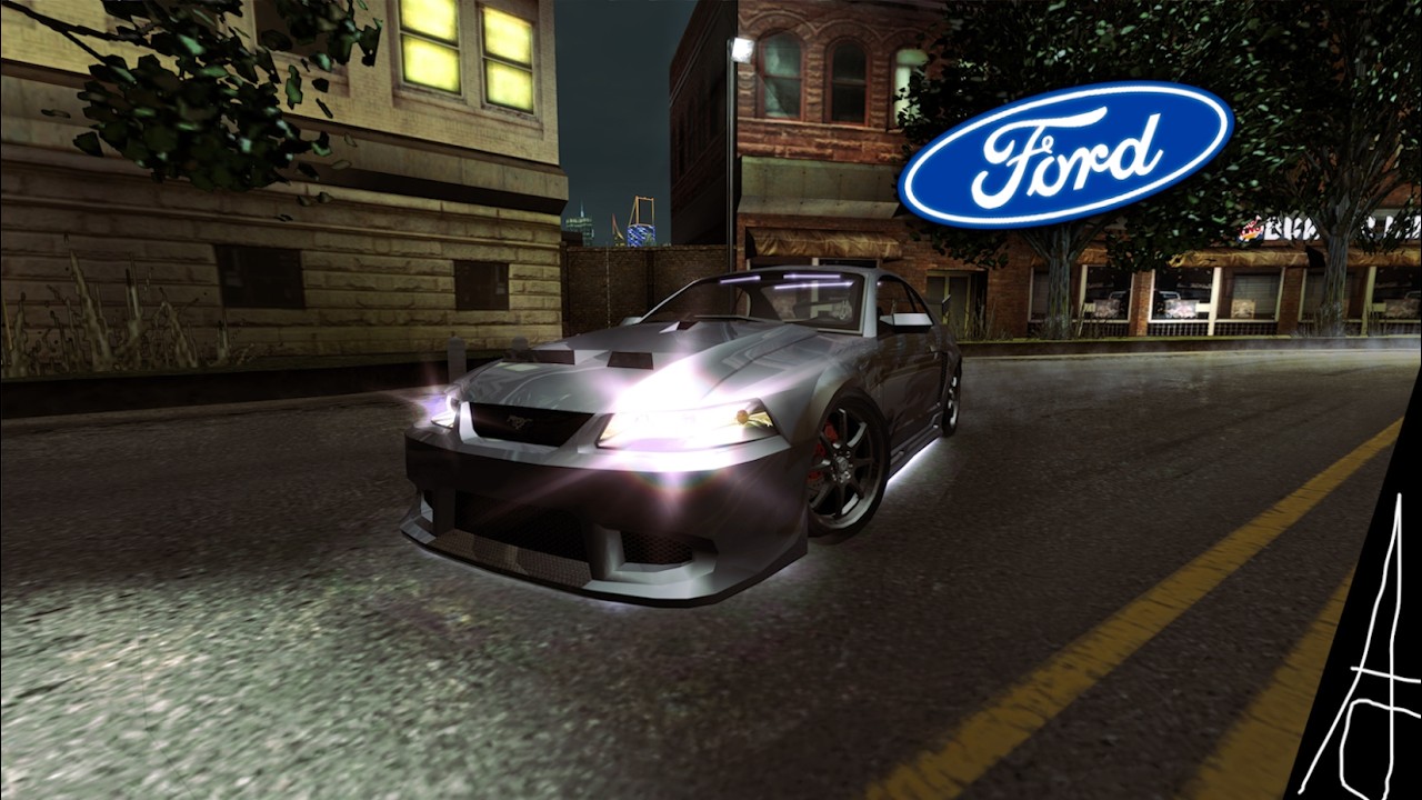Need For Speed Underground 2 Mod Showcase Ford Mustang SVT Cobra - YouTube