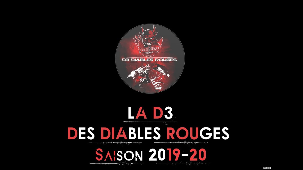 Diables Rouges D3 de Briançon Saison 2019 20 - YouTube