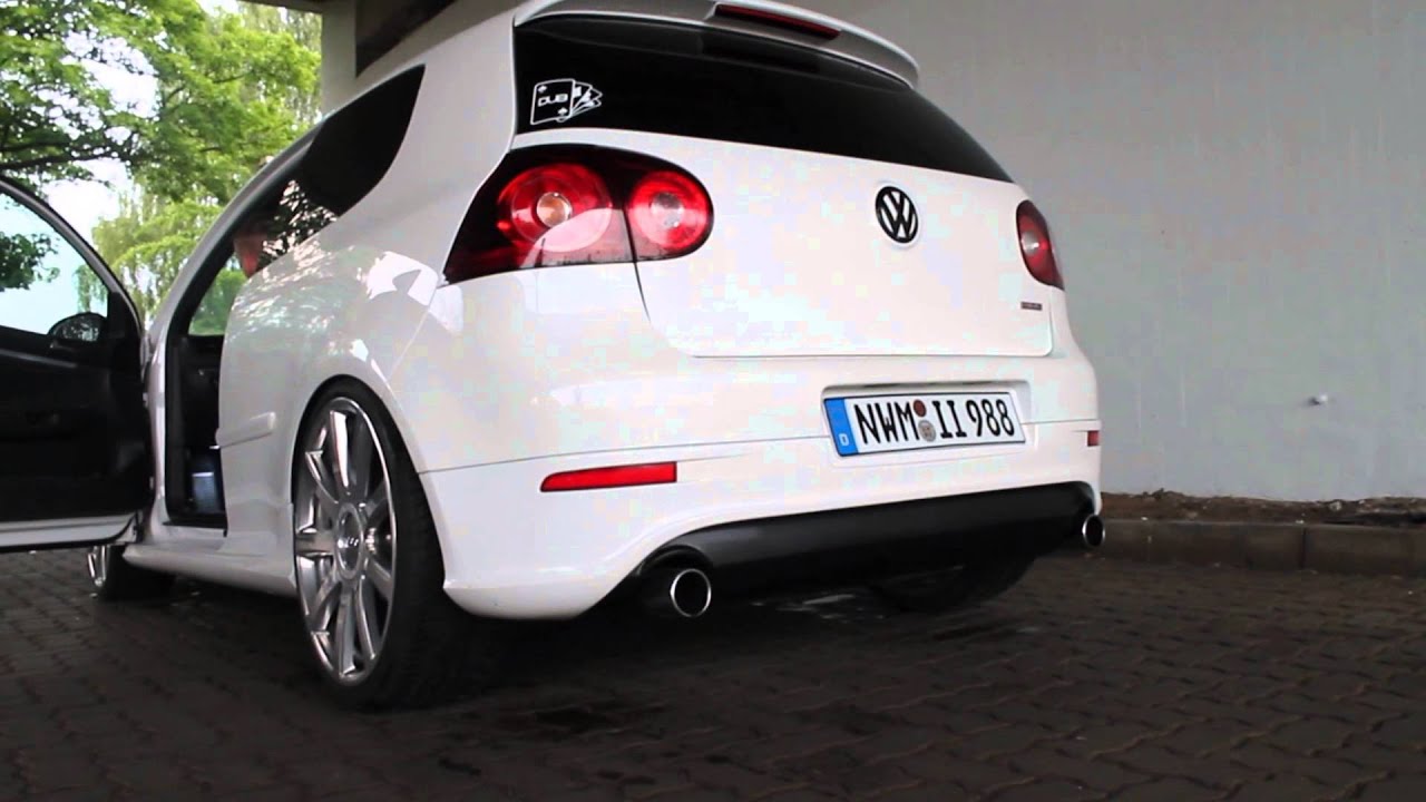 Golf 5 Edition 30 Sound tested 328PS MK5 - YouTube
