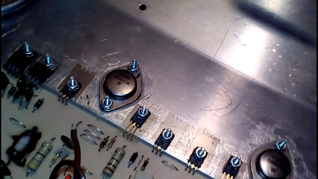 Repairing BFI Model PMC 120 Powered Mixer with Reverb - YouTube