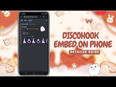 CUTE and FREE Discohook on Phone | EASY Discord Guide | 2023 - YouTube