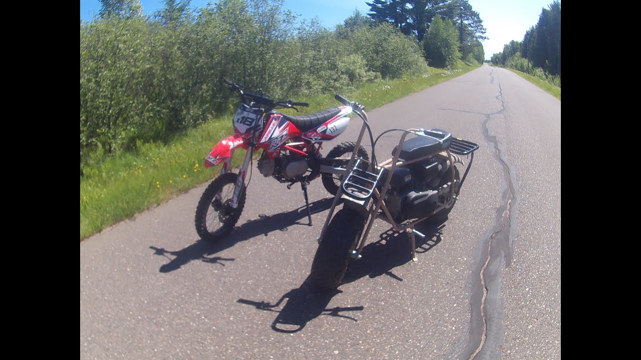 DB-X18 APOLLO 125cc dirt bike ride #2 - YouTube