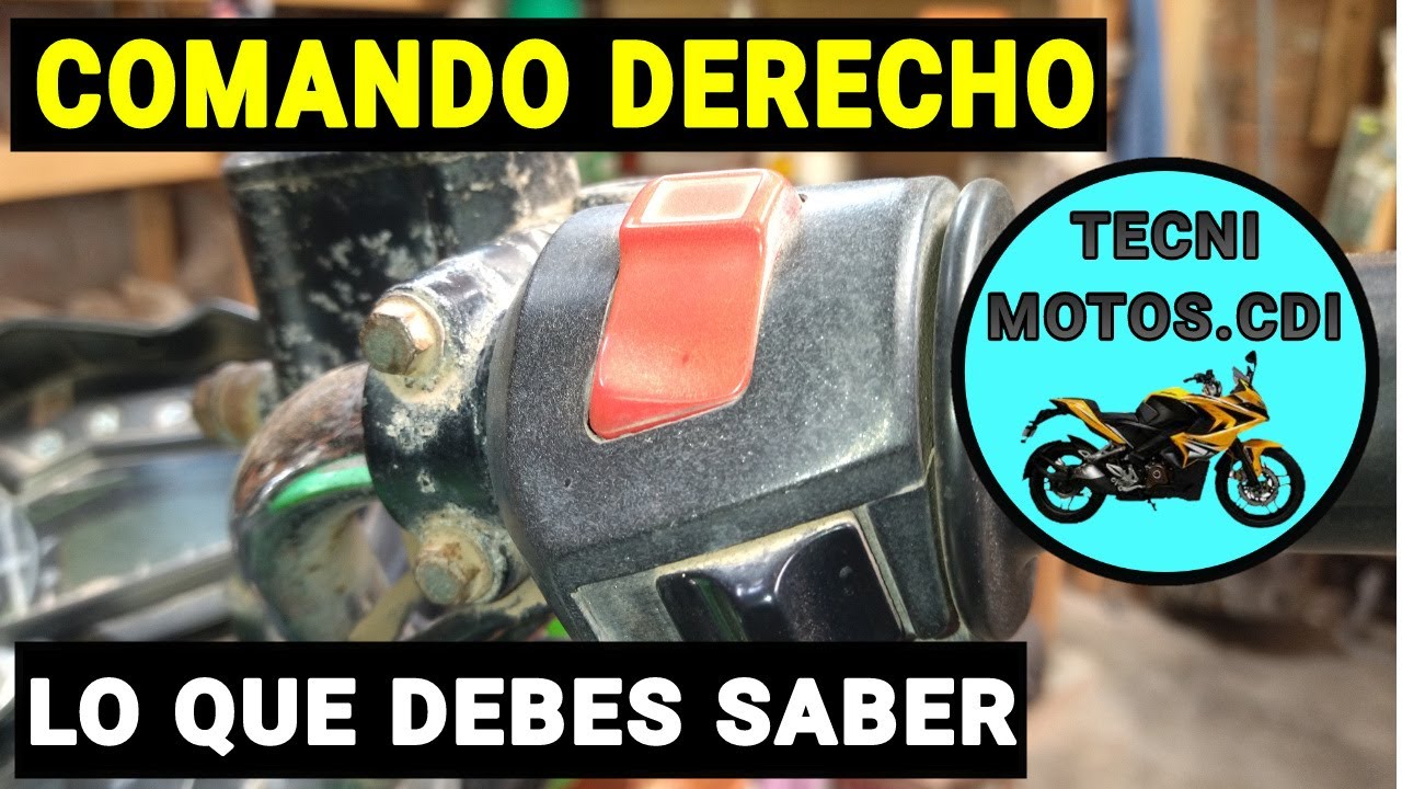 Comando Derecho de la Moto 🟢🔴💪 Puntos Claves - YouTube