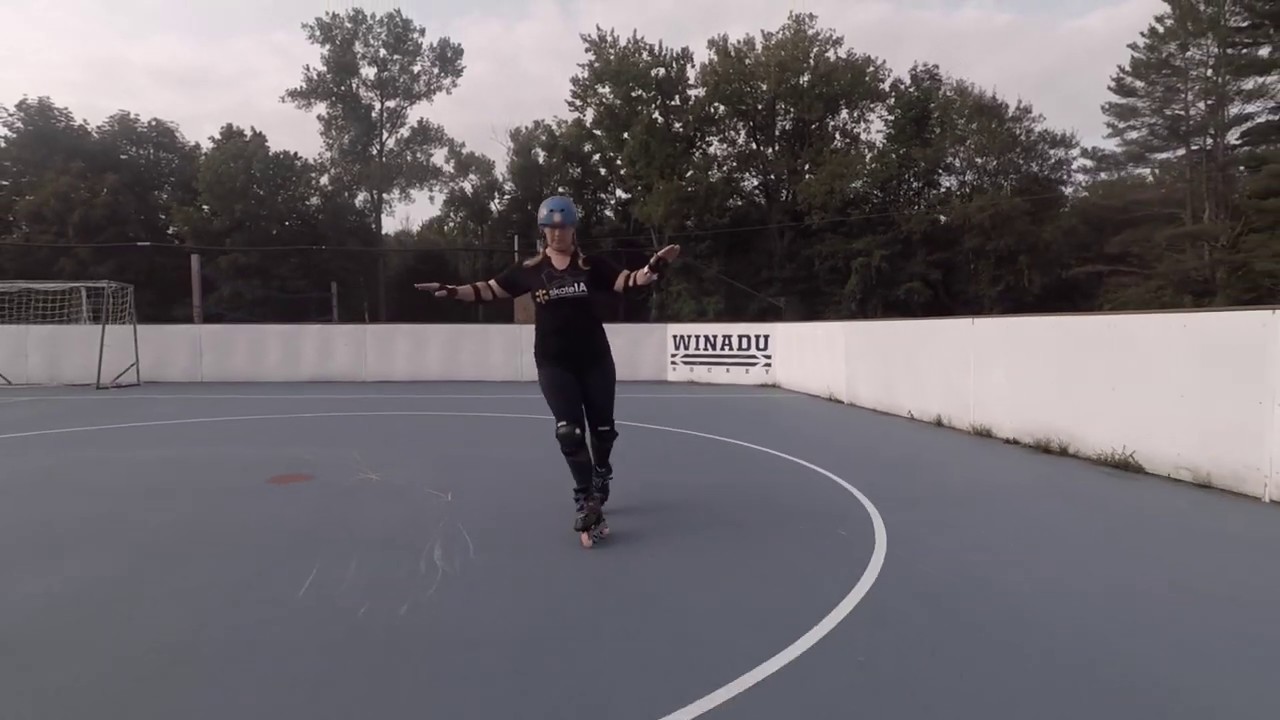 Toe Rolls Carving - Skating Skills Grade 2 - YouTube